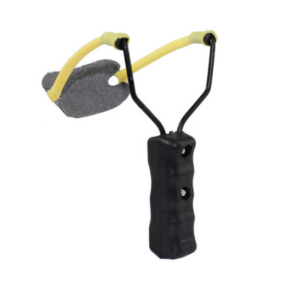Slingshooting Black Slingshot ABS Catapult Hunting Slingbow Archery