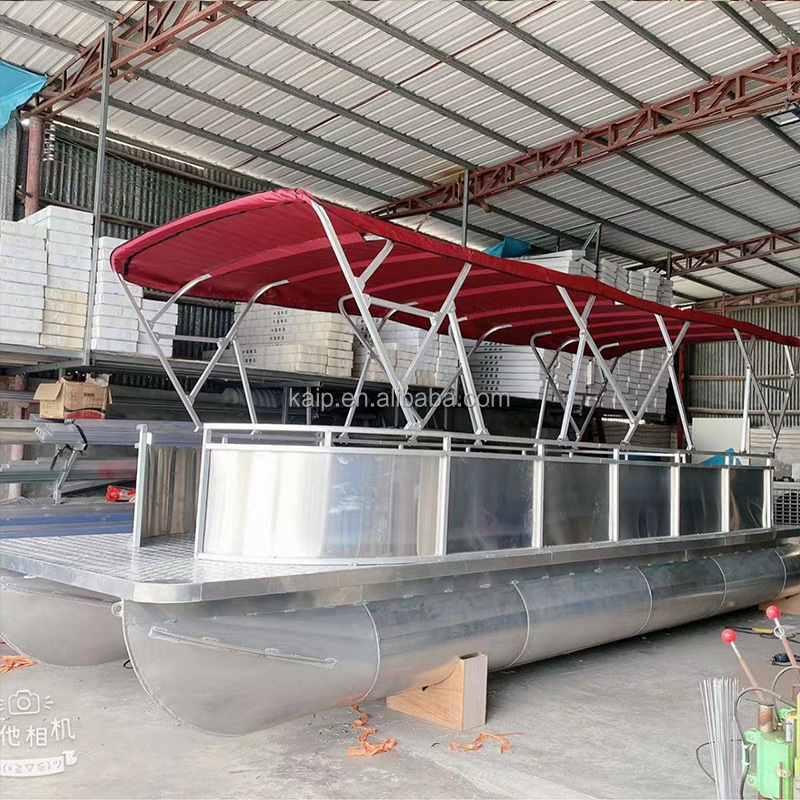 Mini Floating aluminum frame pontoons for pontoon boat frame house boat ...