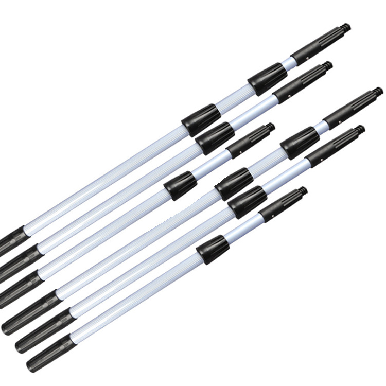 Aluminum Cleaning Mop Telescopic Pole iron aluminium Telescopic Mop ...