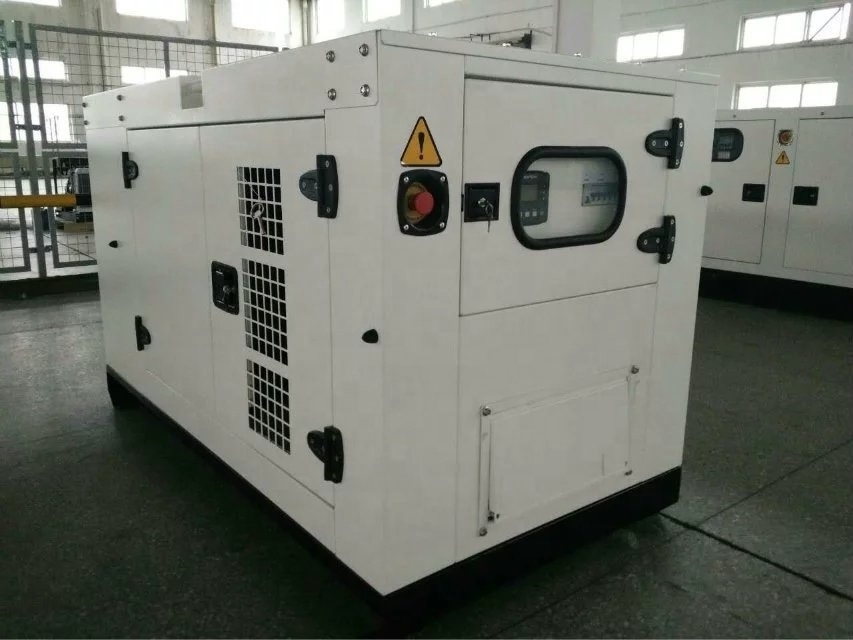 12KW Silent Type 2-Cylinder Air-cooled Portable Diesel Generator with ...
