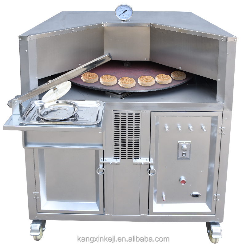 gas tandoor lebanese chapati arabic roti pita bread oven commercial rotating flat naan bake making electric BestSuppliers
