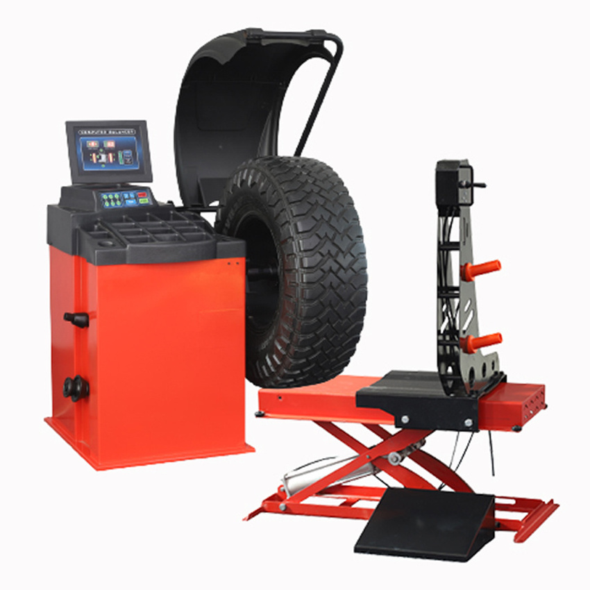 Automatic wheel balance tyre lifter wheel balancer lift wheel lifter ...
