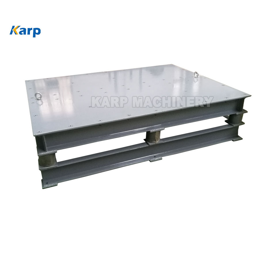 Industrial resin bonded sand moulding small shaker vibrating table ...