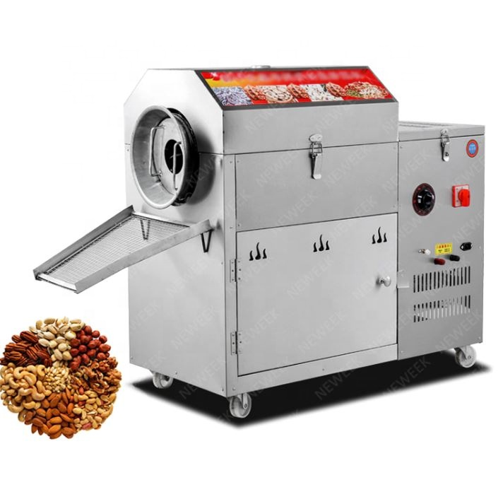 Gas type Corn roasting machine peanut roaster machine coffee roaster ...