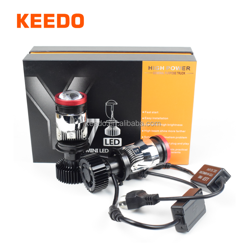 100w Y7D H4 Led Headlight Projector 90w Y6D Car Headlight Bulbs Hi/Lo ...