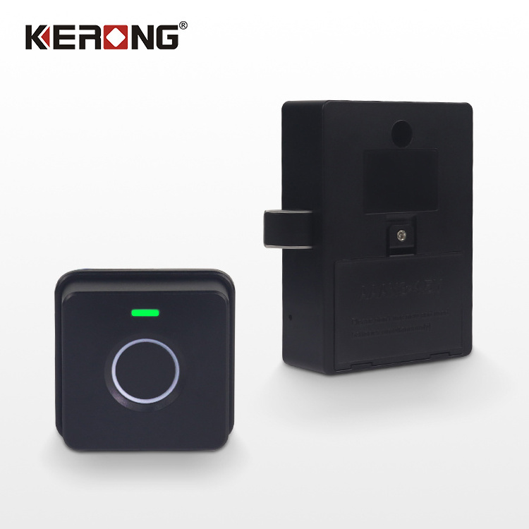 KERONG Mini Electronic Biometric Fingerprint Drawer Smart Cabinet Lock ...