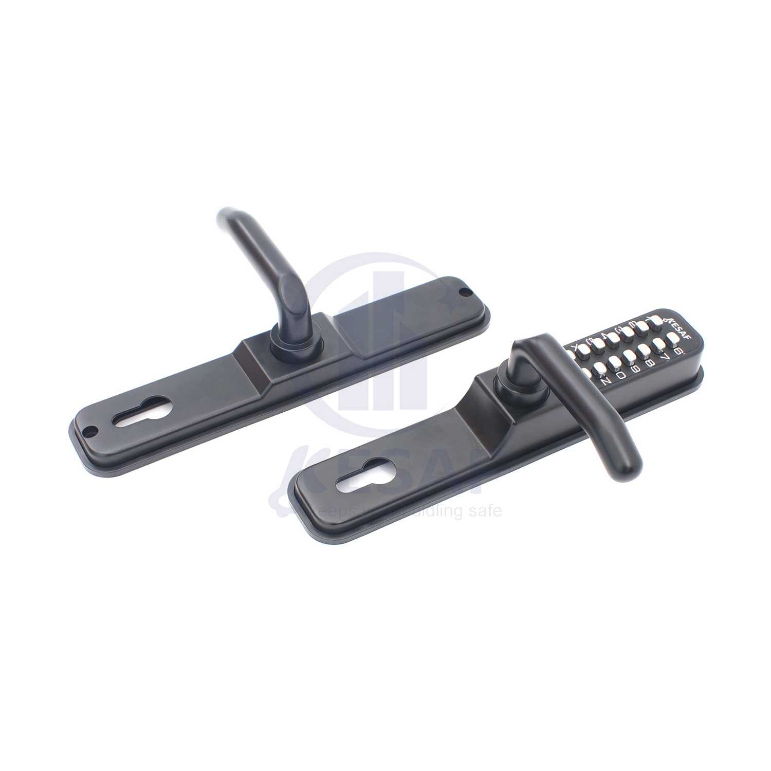 KESAF Digital Gate Lock Keyless Combination Push Button Password Lock ...