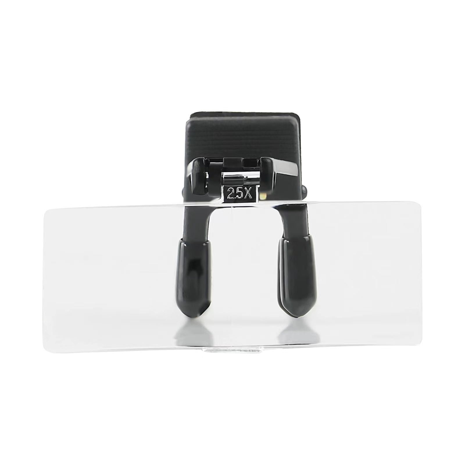 Horse type can clip glasses type magnifying glass reading observation ...