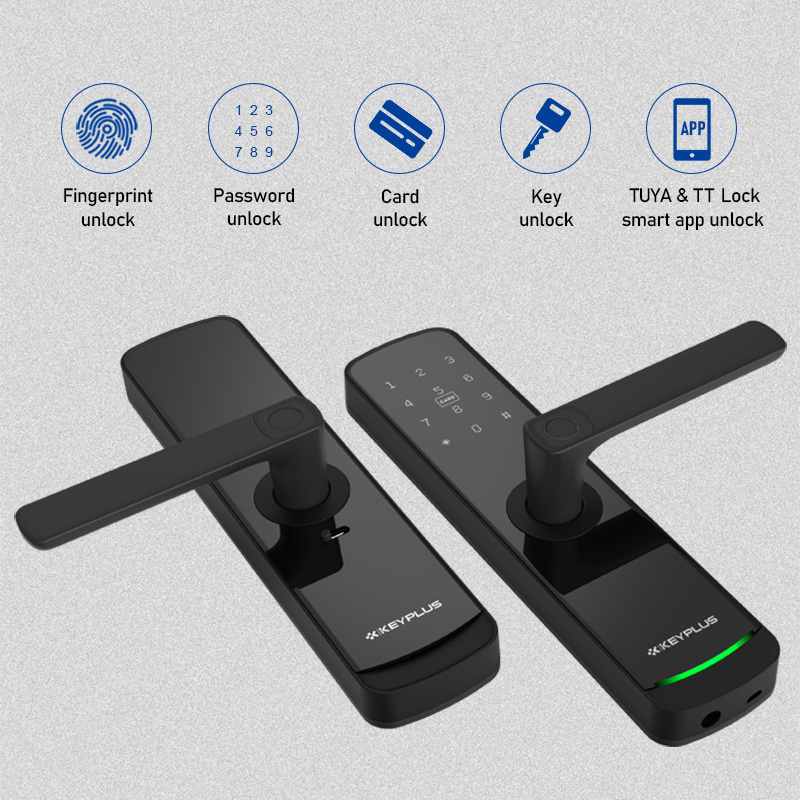 New Smart Lock Fast-reading Card Anti-peep Password App One Time ...