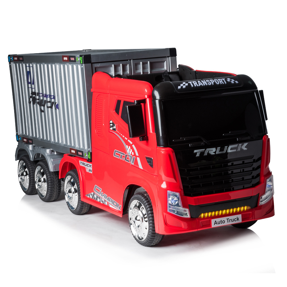 Big Size Electric Ride On Car For Kids With Rear Container EVA wheels ...