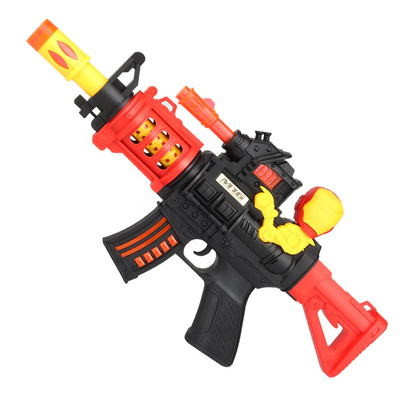 43CM NEW M416 Electric Toy Gun Children Sound Light Vibration Gun Toy Battery Operated Gun Toy with Light Sound Kids Shooting BestSuppliers