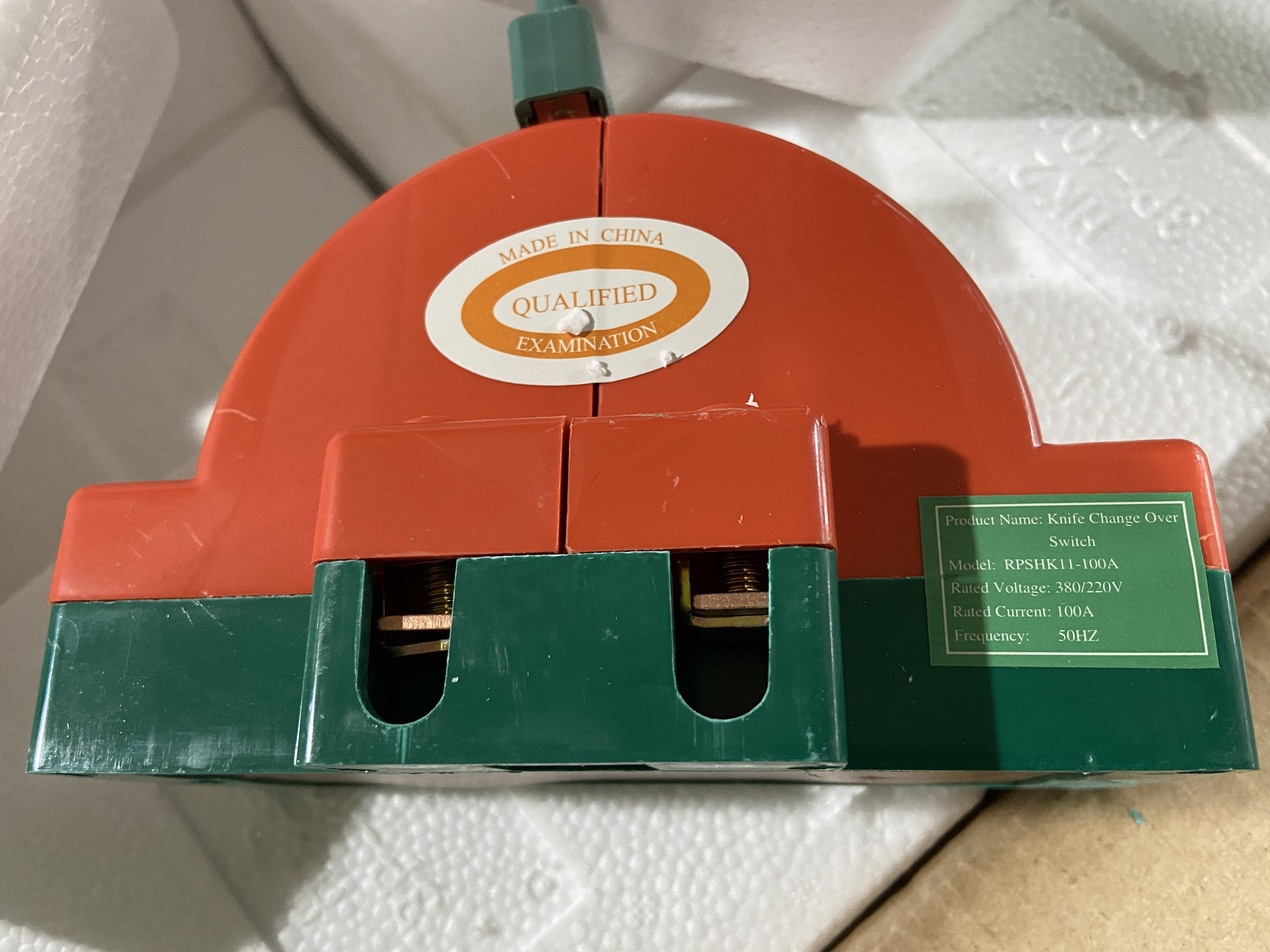 Kinee Brand 3/4 Phase Double Throw Changeover Knife Switch Max. 32A ...