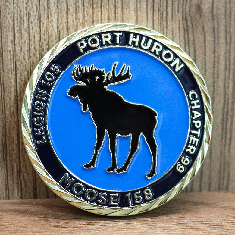 Custom Collection Metal Coins Antique Gold Plating Souvenir Challenge ...