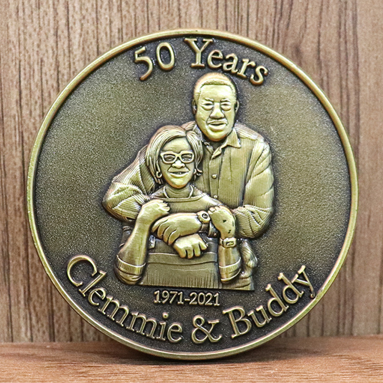 Custom Collection Metal Coins Antique Gold Plating Souvenir Challenge ...