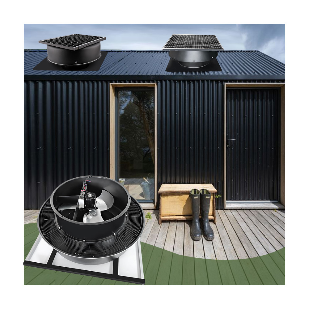 KINGHE Warehouse Greenhouse Wholesale 25W Solar Attic Ventilation ...