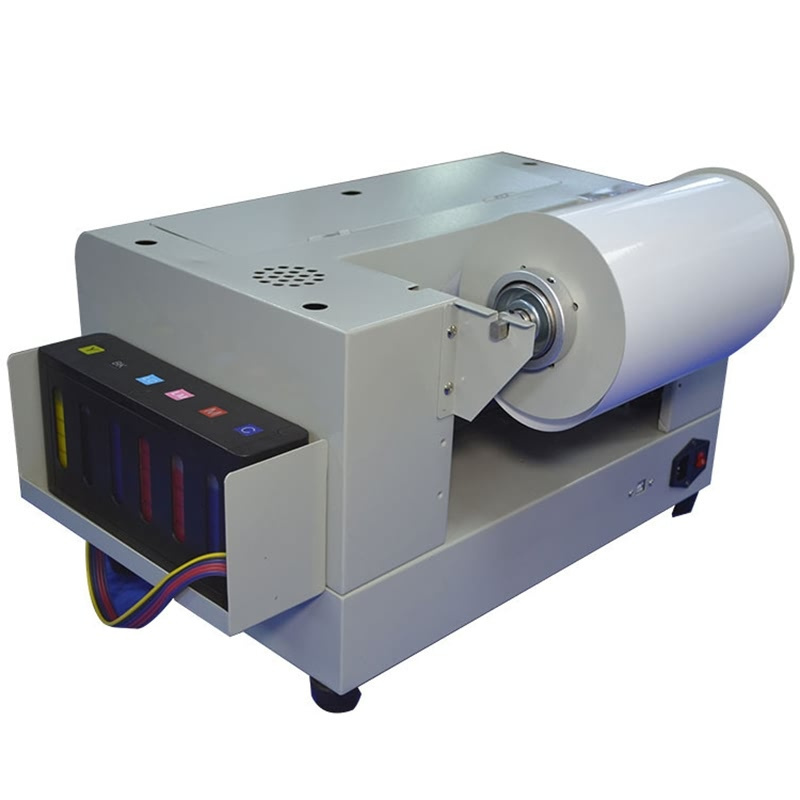 Color Label Printer A4 Eco Solvent Roll Sticker Label Printing Machine ...