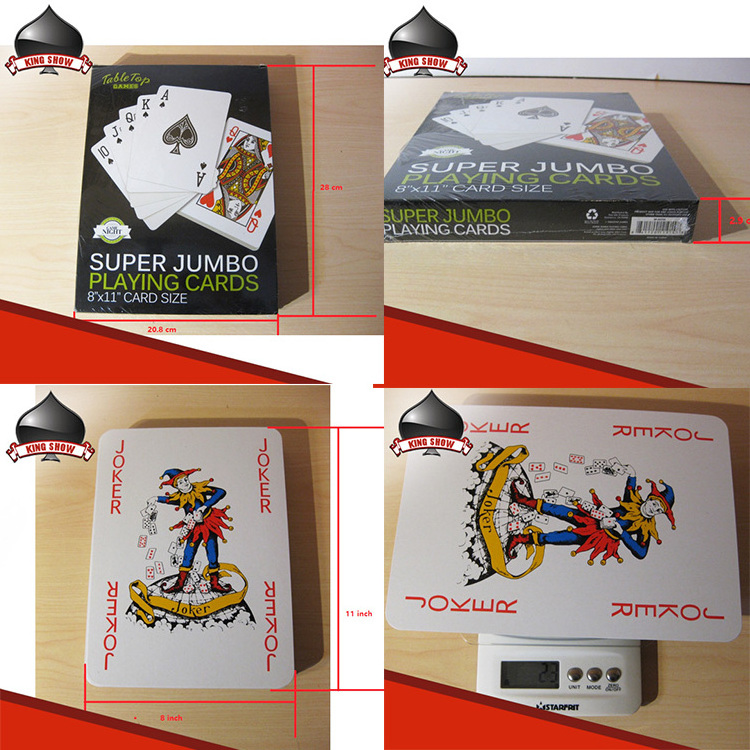 Large Print Giant Jumbo Playing Cards | Bestsuppliers.com