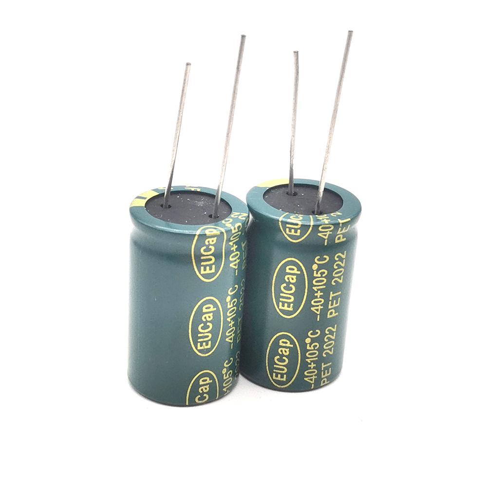 EUCap capacitor 150uf 400V Aluminum Electrolytic Capacitor high voltage ...