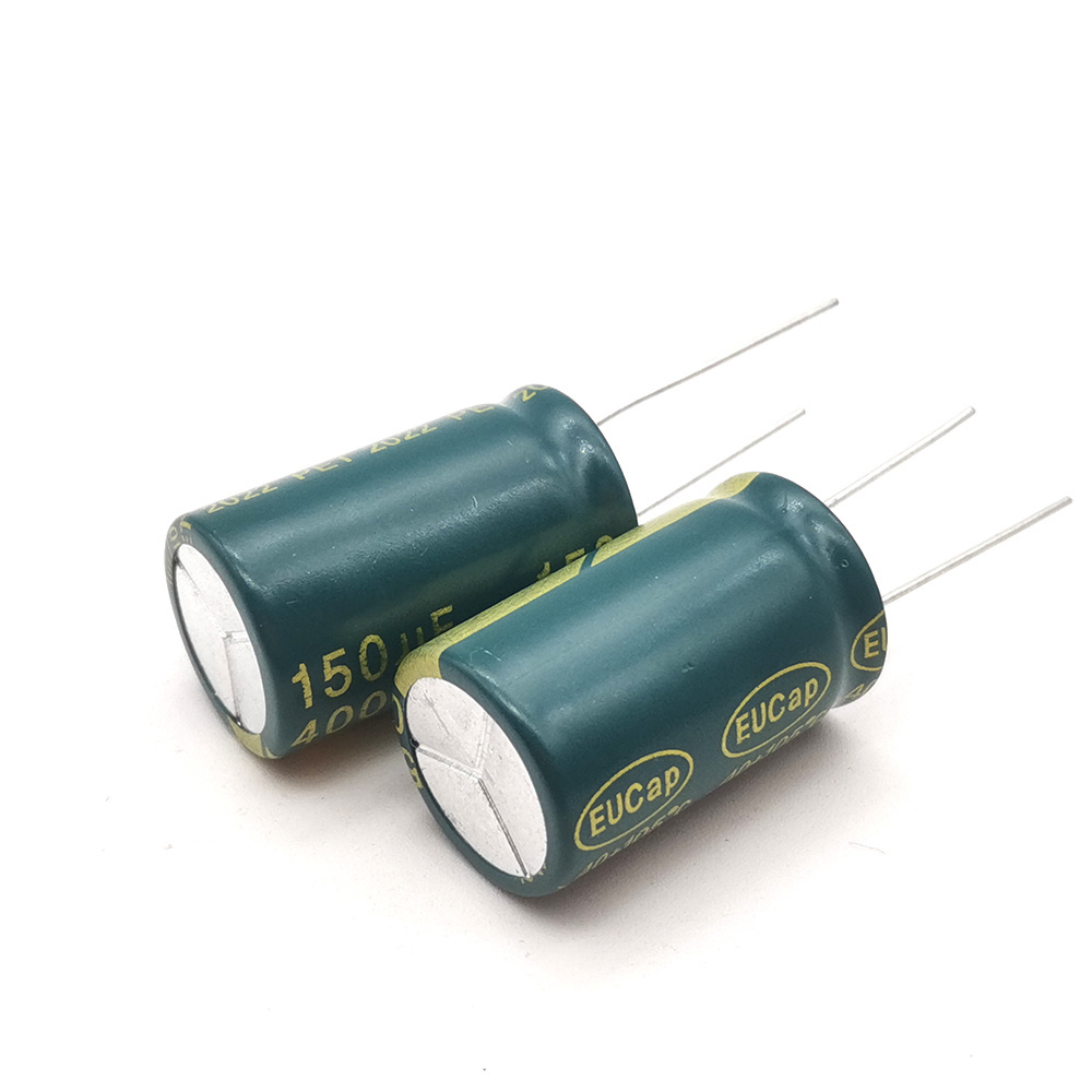 EUCap capacitor 150uf 400V Aluminum Electrolytic Capacitor high voltage ...