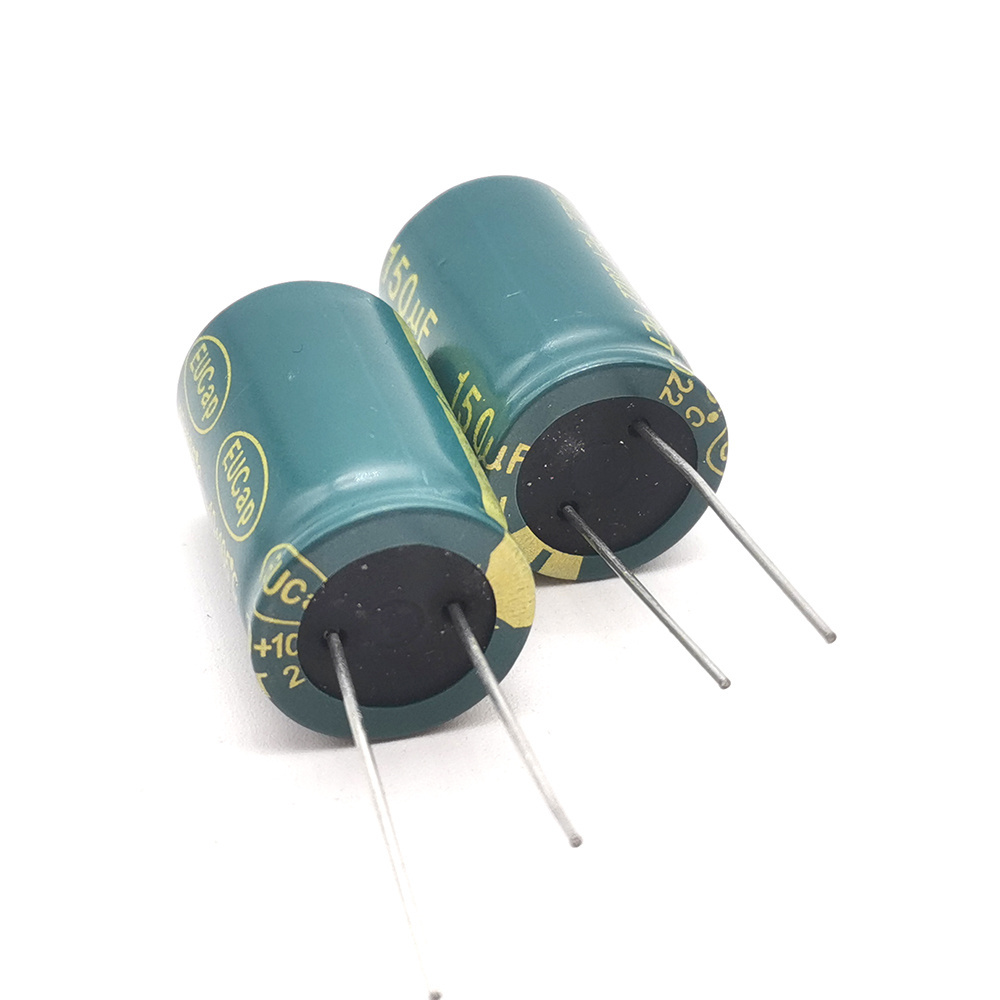 EUCap capacitor 150uf 400V Aluminum Electrolytic Capacitor high voltage ...
