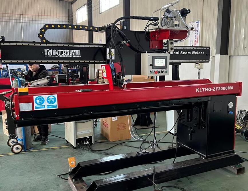 Automatic longitudinal seam welding equipment /straight seam welding ...