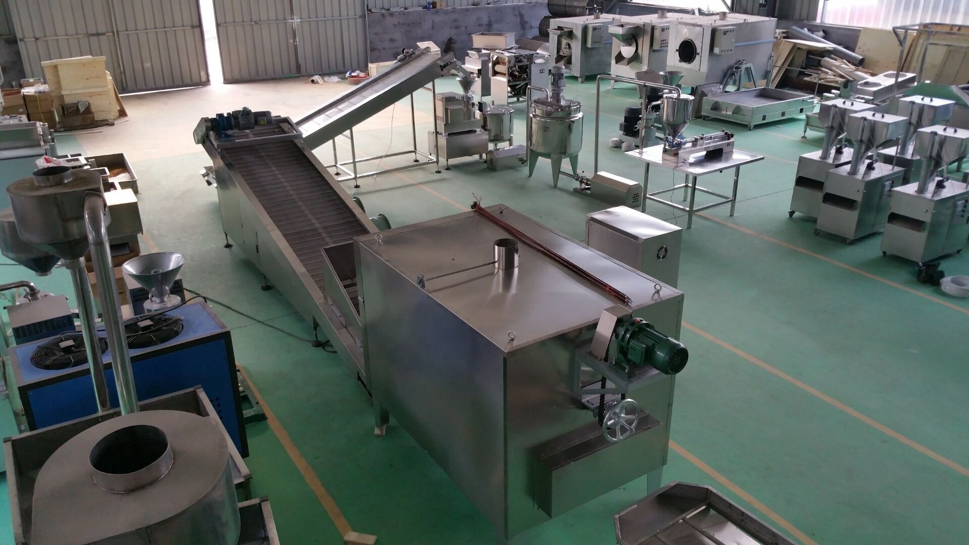 Continuous type automatic nuts roaster machine | Bestsuppliers.com
