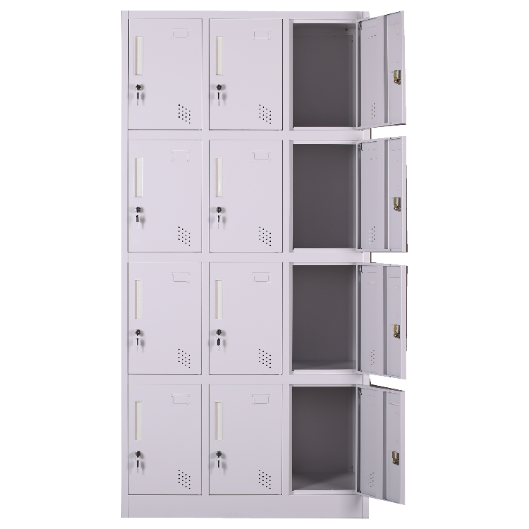 12 doors employee lockers office use steel iron storage cabinet Factory ...