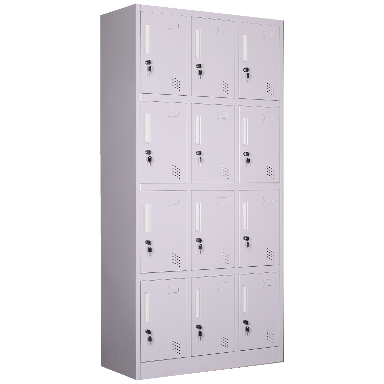 12 doors employee lockers office use steel iron storage cabinet Factory ...