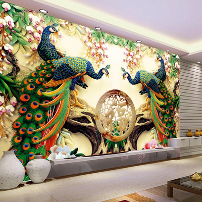 3d wall painting designs for living room store