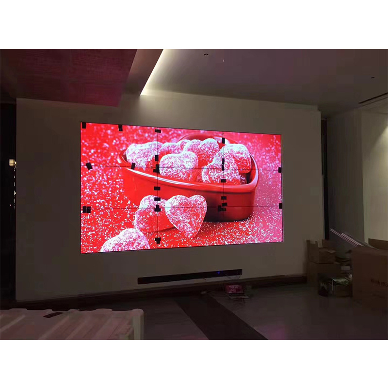 55inch 1.8mm narrow bezel audio video wall plate video wall controller ...