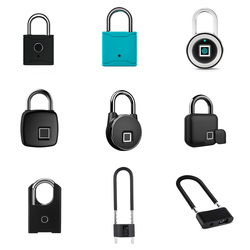 Kotonlink keyless door lock Waterproof Fingerprint Smart Padlock With ...