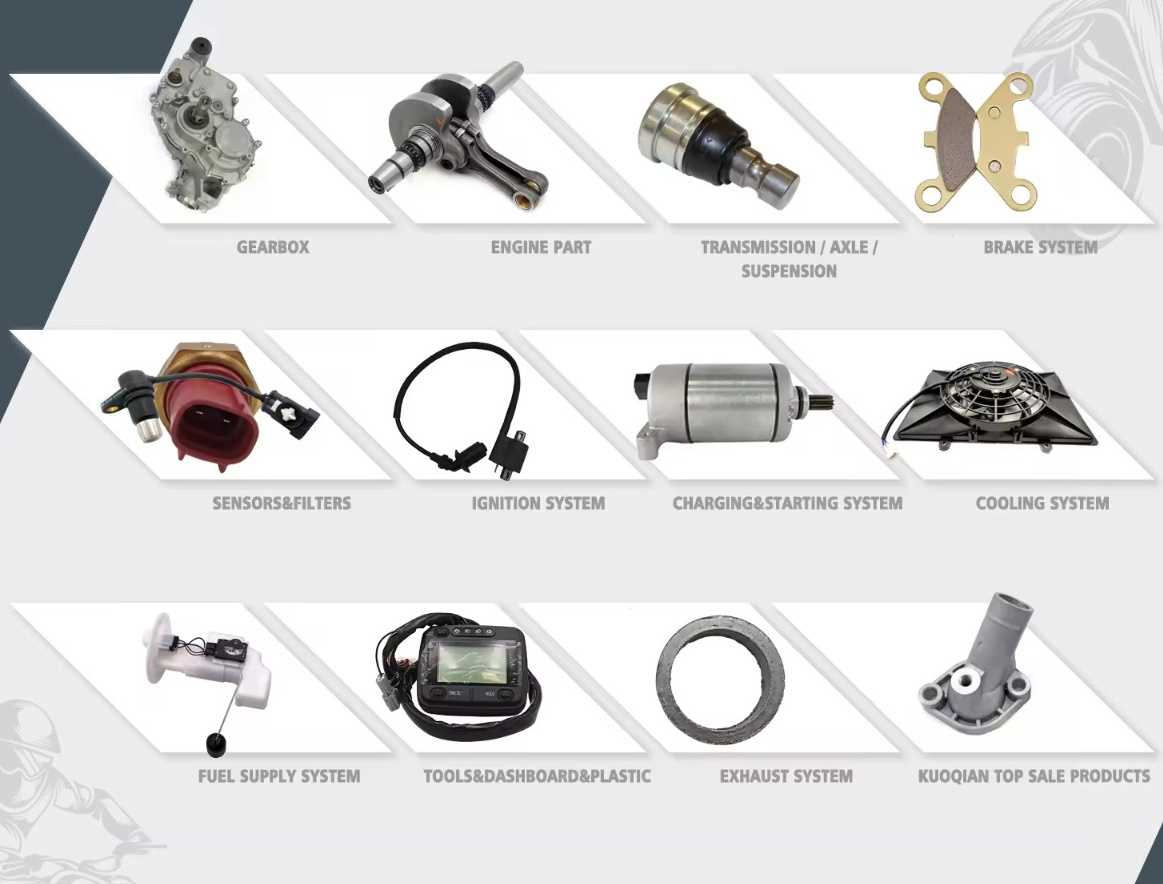 ODES Liangzi 1000cc Rear Cylinder Kit OEM 1000CC-BR 4x4 Quad ATV/UTV ...