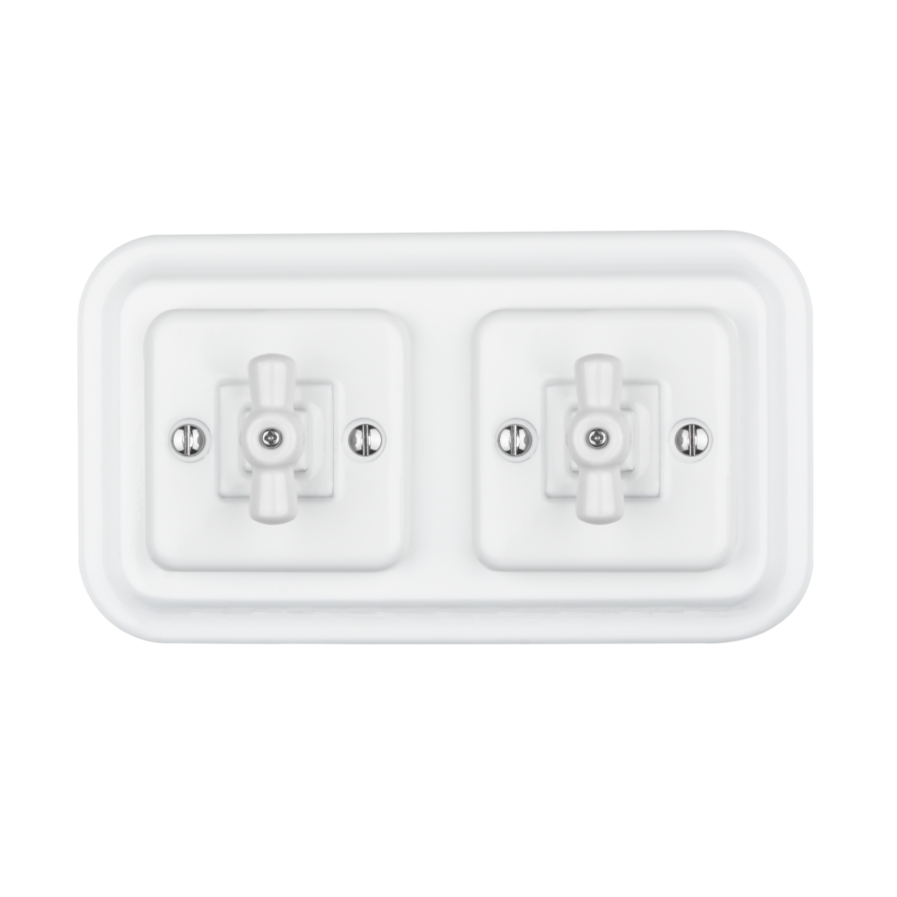 EU Standard Decorative Wall Plate and Frames 2 Gang Guards Wall Switch ...