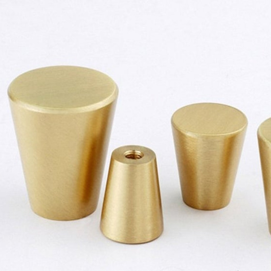 Brass Cabinet Knob Mid-Century Modern Cone Knob Cabinet Knob | Bestsuppliers.com