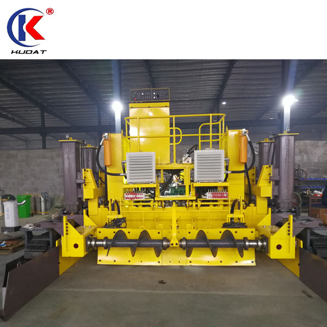 HTH3400B 3.4-6m concrete road paver machine special for High Speed Rail ...