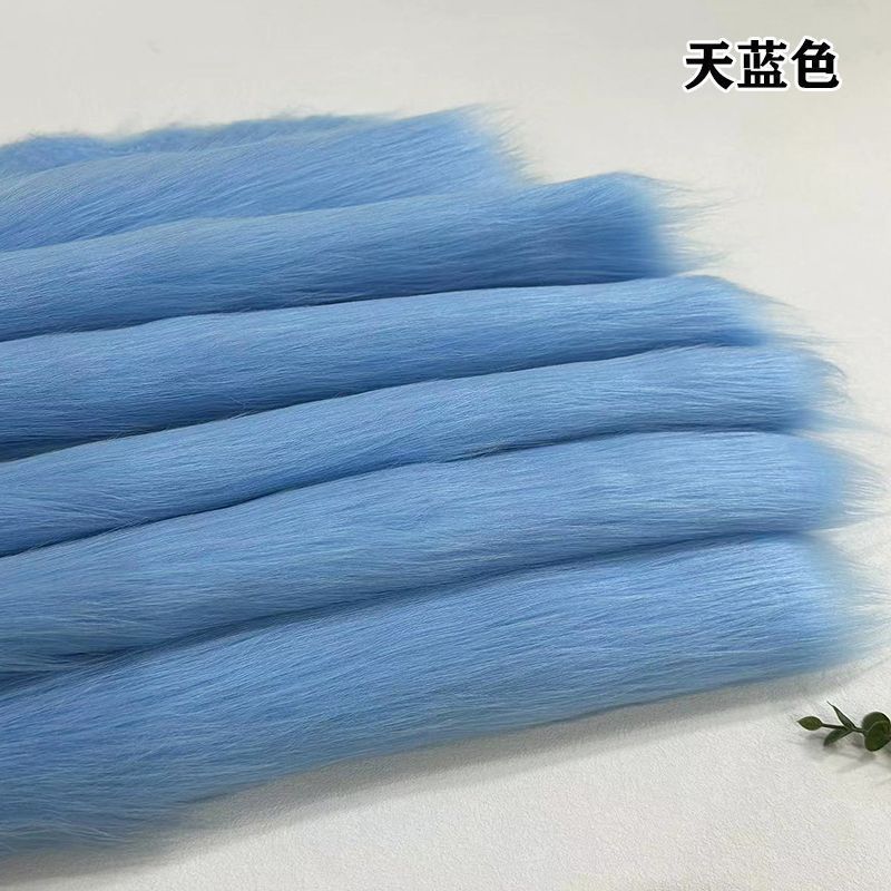 1000g Fur Fake Custom Polyester Artificial Fur Fabric Imitation Faux ...