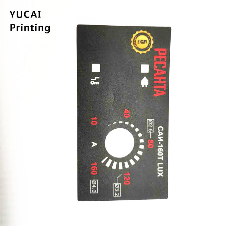 Custom Waterproof double sided membrane switch control panel stickers ...
