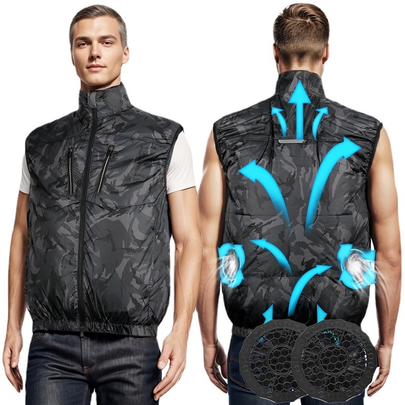All-in-One Ice Cooling Vest Air Conditioning Vest for Outdoor Work ...
