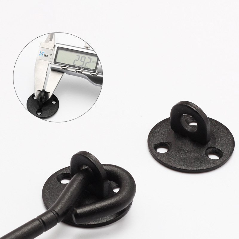 Circular Metal Locking Swivel Accessories Window Hooks And Eyes ...