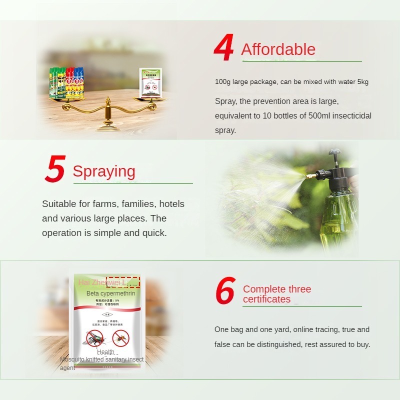 Hai Zhen Wei breeding farm fruit fly trap killer fly killer spray ...