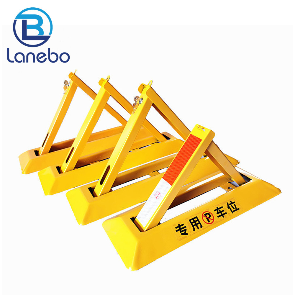 O type Car Parking Lock Device manual Car Parking Space Blocker ...