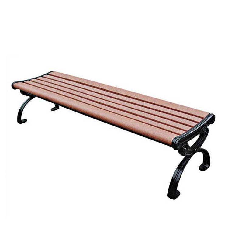 HYCY-01 outdoor wooden plastic composite street bench outside park ...