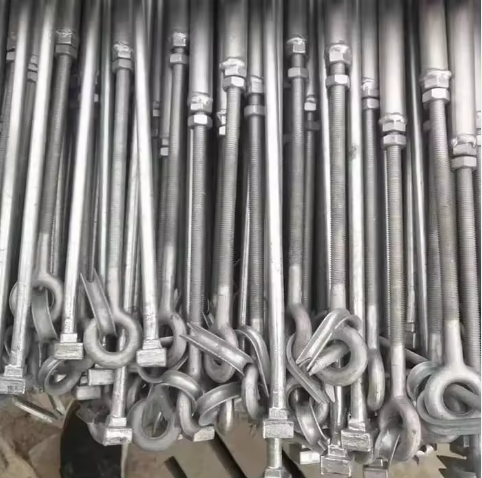 Hot Dip Galvanized Steel Stay Rod with Bow Base Plate & Thimble Non ...