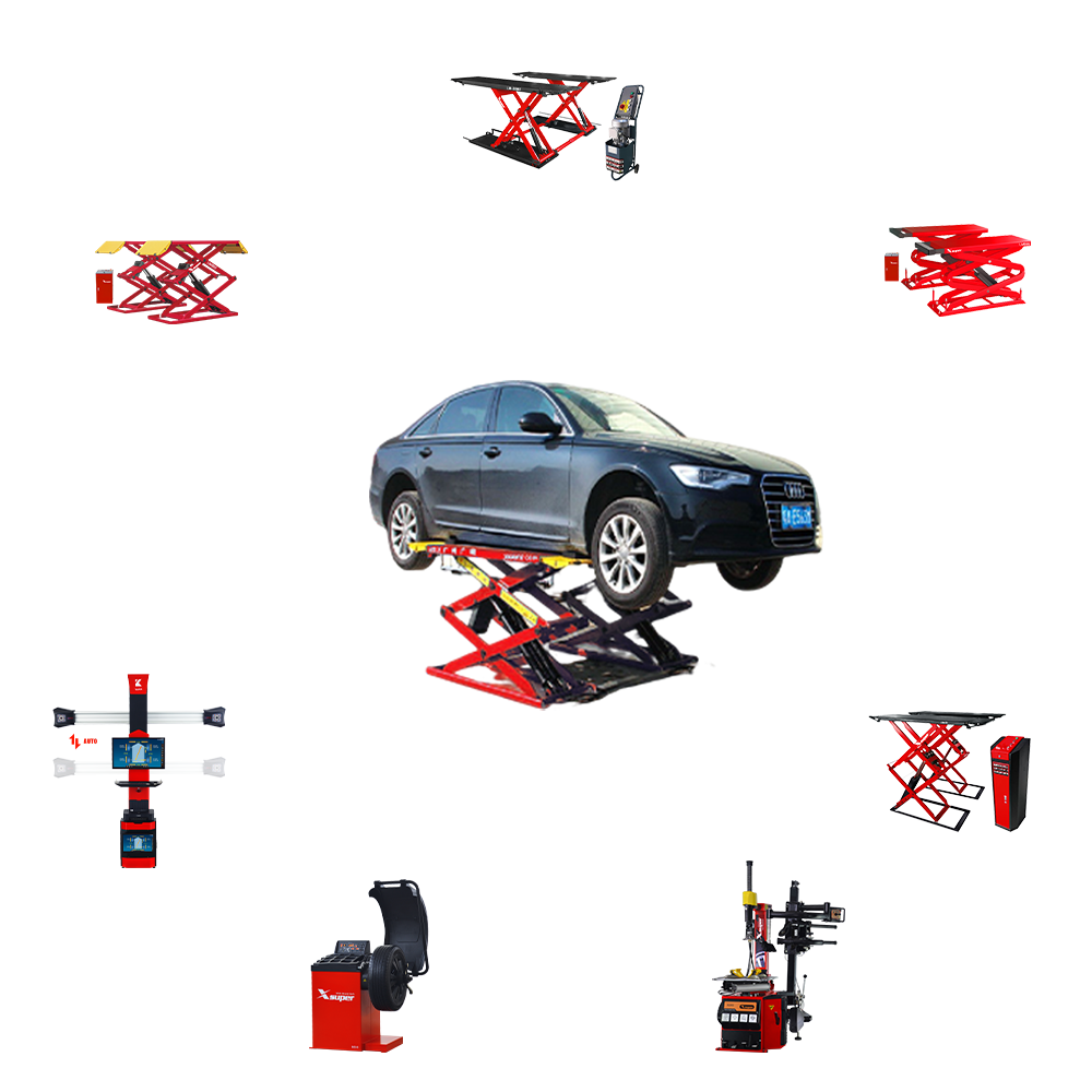 High quality underground and car hydraulic lift car alignment scissor ...