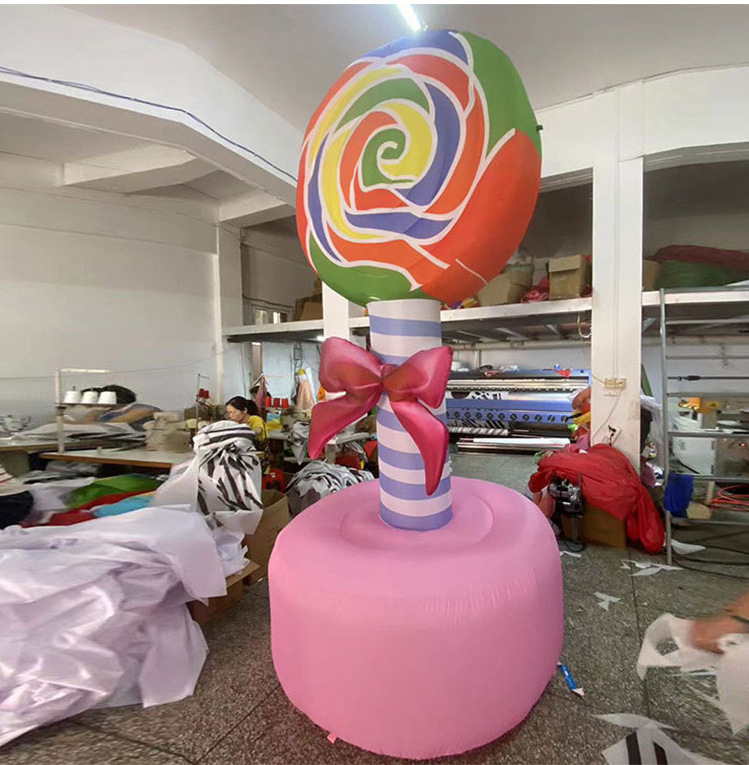 Fashion New Style Pretty 2m Giant Inflatable Lolly Candy Balloon ...
