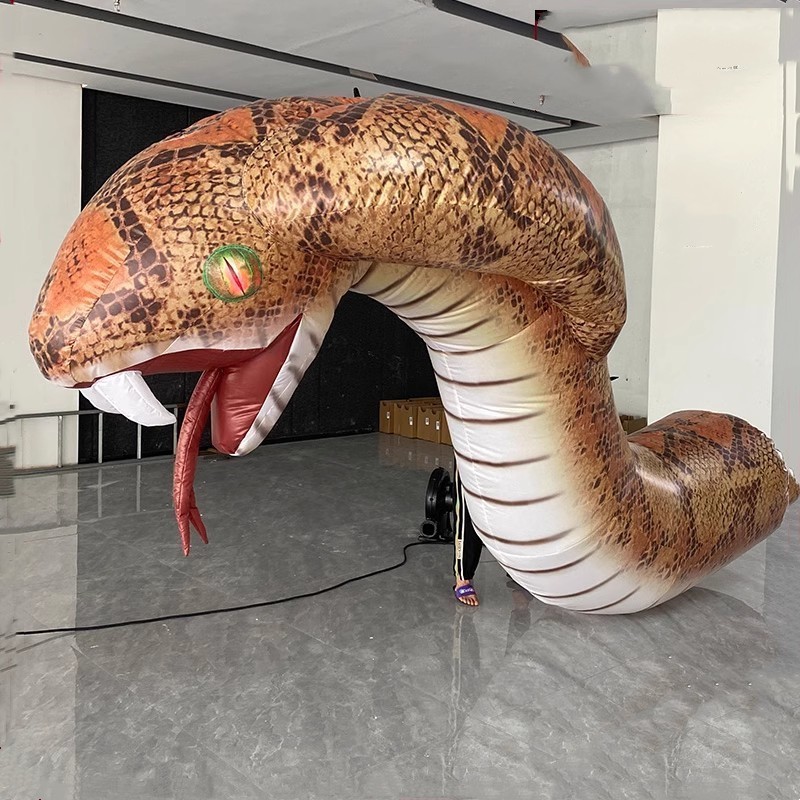 Giant advertising decoration inflatable snake model for party event ...