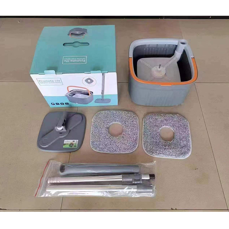 Self Separation Dirty and Clean Water System Self Rotating Mop Square ...