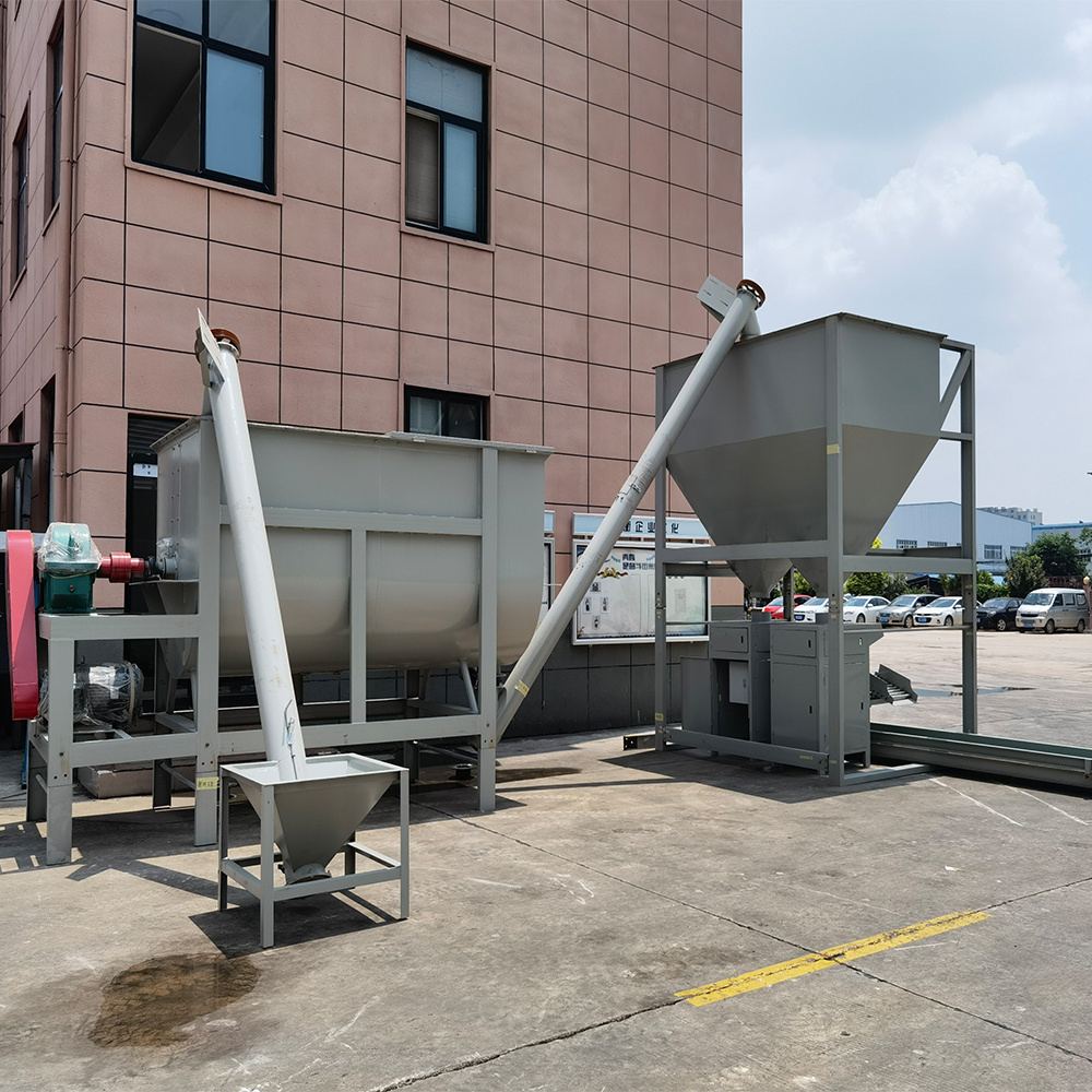 cement ribbon mixer machine 500kg spice mixer processing fully ...