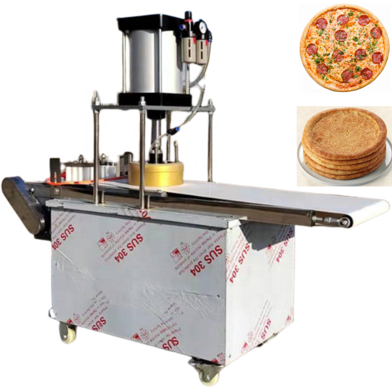High Efficiency grain pizza dough press machine chapati making machine naan roti tortilla naan ...