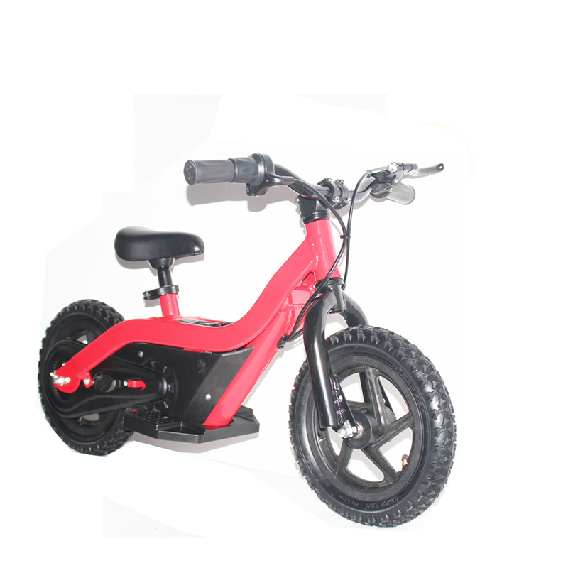 12 inch wheel children bicycle balance bike with battery, electric kids ...